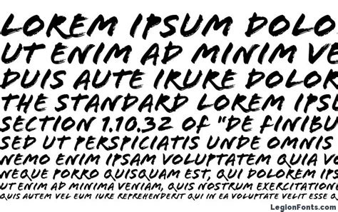 FloodStd Font Download Free LegionFonts