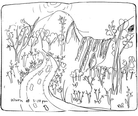 Uluru At 300pm — Margaret Kraus