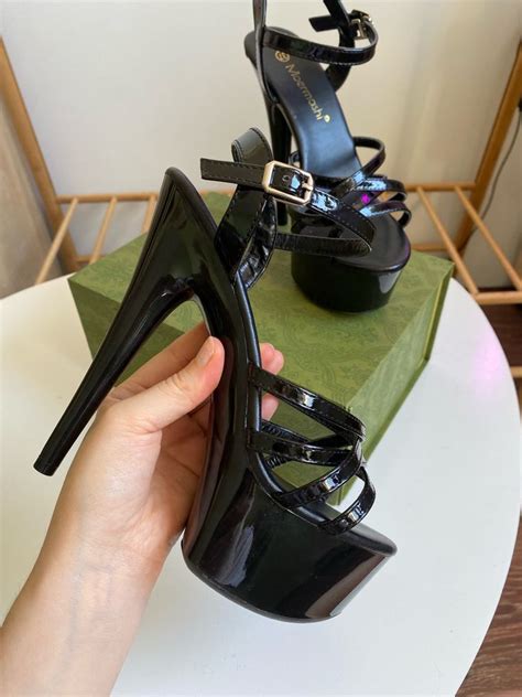 Стрипи босоніжки на високому каблуці шпильці чорні для полденс 1 500 грн Босоніжки Київ на Olx