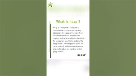 What Is Heap Heap Booststarexperts Interview Interviewquestions