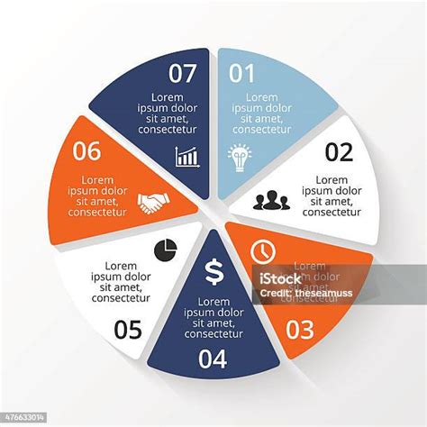벡터 서클 인포그래픽 형판 주기 도표 그래프 프리젠테이션 및 0명에 대한 스톡 벡터 아트 및 기타 이미지 0명 2015년 7 Istock