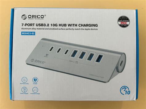 Orico 7 Port USB3 2 10G Hub With Charging Computers Tech Parts Accessories Other