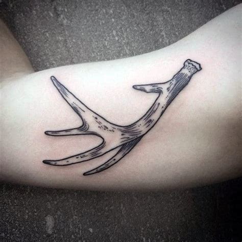 Elk Antler Tattoo Ideas At Sherry Ramos Blog