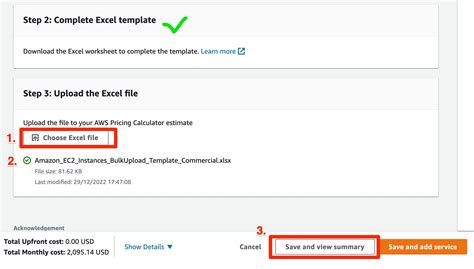 Get Cost Estimates Faster With Aws Pricing Calculator Bulk Import Aws Cloud Financial Management