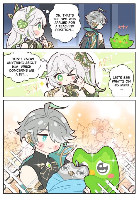 Nutritsari Alhaitham Genshin Impact Duo Duolingo Nahida Genshin Impact Duolingo