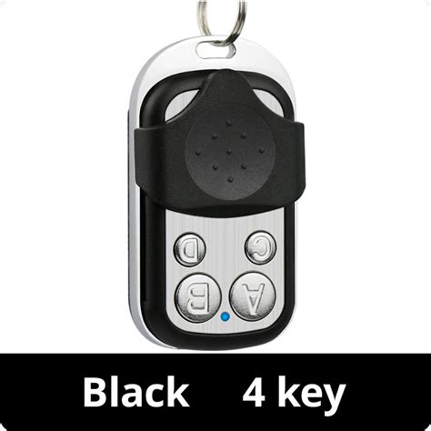 Metal Push Button Remote Control Transmitter ABCD Lock Unlock 4Button 433MHz Universal 4
