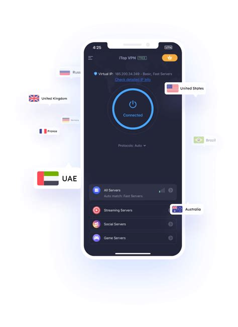 ITop VPN IOS Best VPN IOS Download Free Secure Fast