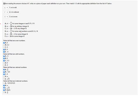 Solved Before Reading The Answer Choices A F Write On A