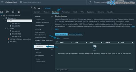 VMware VSphere U And New UI For VSphere Cluster Services VCLS ESX Virtualization