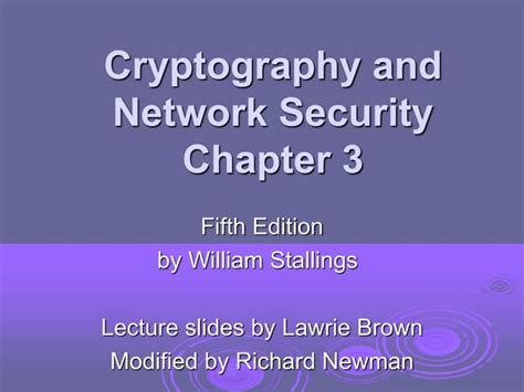 Ch03blockciphersnemo 2 1ppt Programming Languages Computing