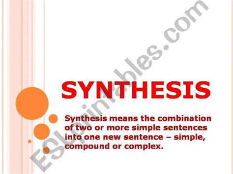 ESL English PowerPoints Synthesis