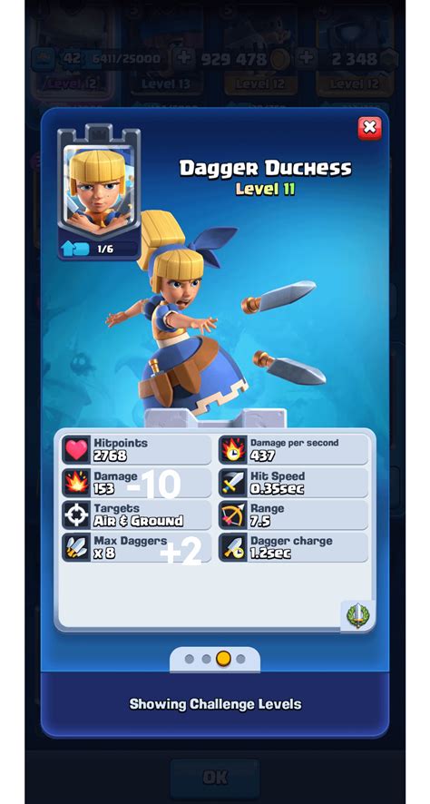 Dagger Duchess Idea Rclashroyale