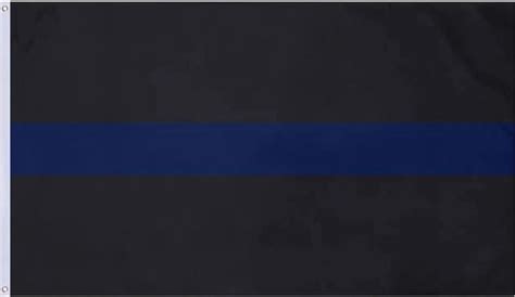 Thin Blue Line Flag Patriotic Law Enforcement Pride Hit A Double