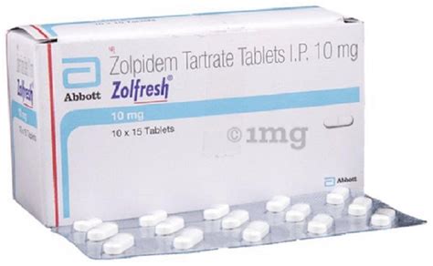 Zolpidem Zolfresh 10 Mg Tablet At Best Price In Bhavnagar By Shreeji Medical Equipment And Medical