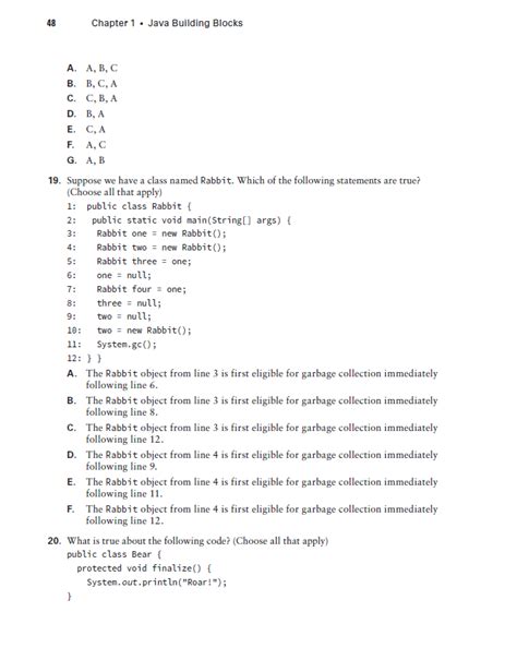 Solved 48 Chapter 1 Java Building Blocks 2 3 6 7 8 9
