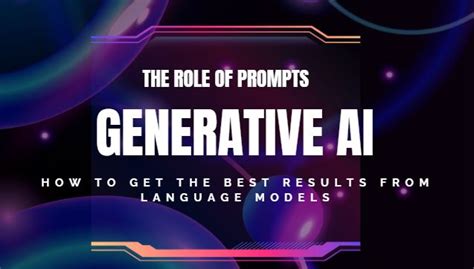 The Role Of Prompts In Generative Ai How To Get The Best Results From Language Models