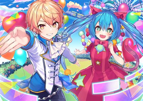 Hatsune Miku Tenma Tsukasa And Wonderlands X Showtime Miku Project Sekai Drawn By Nekoi51