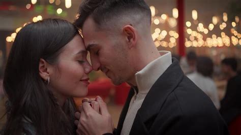 French Kissing Stock Video Footage For Free Download