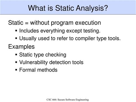 Ppt Static Analysis Powerpoint Presentation Free Download Id3042642