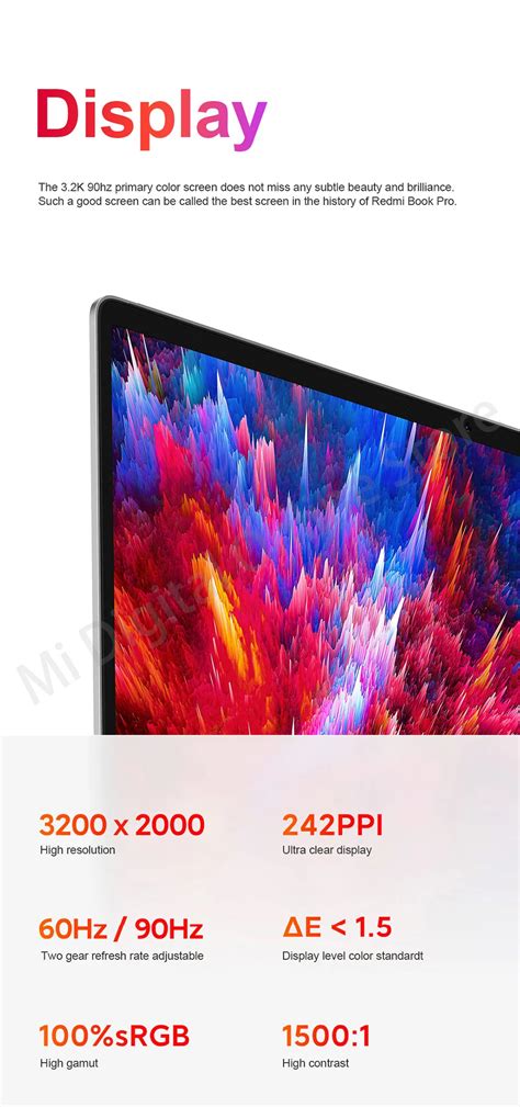 Xiaomi Redmibook Pro Laptop Intel I H I H Rtx Gb Gb Ram Gb