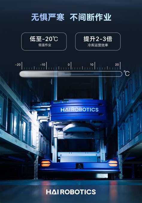海柔创新发布全球首款冷库acr，引领冷链物流创新升级新品速递行业资讯移动机器人（agvamr）产业联盟