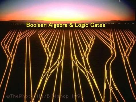 Boolean Algebra And Logic Gates Slideppt