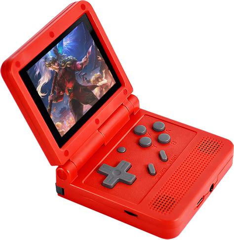 Retro Handheld Game Console 3 Inch Ips Screen Mini Clamshell Open Source System