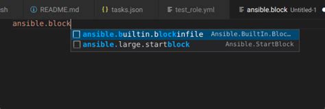 GitHub IronTooch AnsibleSnippets VSCode A Collection Of Common Ansible Snippet Patterns For