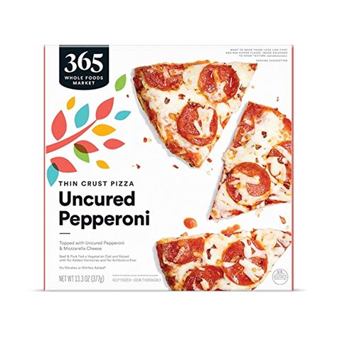 Uncured Pepperoni Thin Crust Pizza At Whole Foods Market
