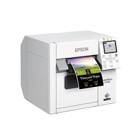 Epson Colorworks Cw C4000e Bk Colour Label Printer Lotus Labels