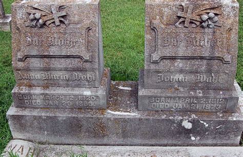 Johan Wahl 1812 1873 Find A Grave Memorial