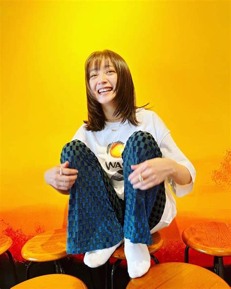 安達祐実さんのインスタグラム写真 安達祐実instagram 「🧡💛🧡 ガハハハハ」6月17日 10時57分 Yumi Adachi