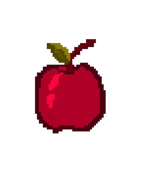 Apfel Pixel Art 21 Koleksi Gambar