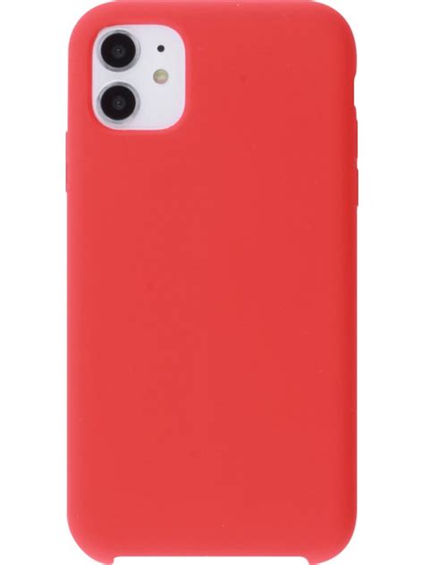 Coque Iphone Soft Touch Rouge
