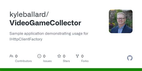 Github Kyleballard Videogamecollector Sample Application Demonstrating Usage For