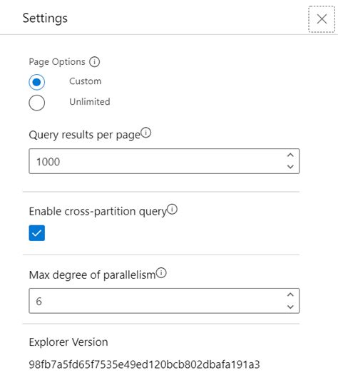 How To Get More Than Query Results With SQL On Portal Azure Cosmos DB Data Explorer