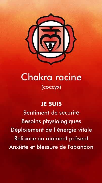 Patrick Arguin On Linkedin Capsule 1 De 7 Le Chakra Racine Sentiment De Sécurité Besoin…