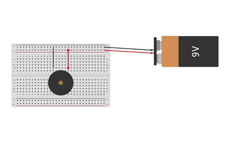 Circuit Design Buzzer Tinkercad