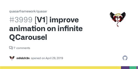 V1 Improve Animation On Infinite Qcarousel · Issue 3999 · Quasarframeworkquasar · Github