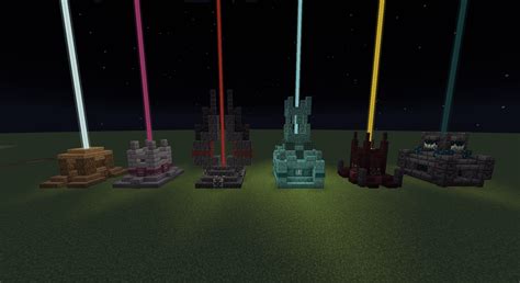 Some Beacon Designs I Was Playing Around With Earlier Today From The Right Basic Wood Stone