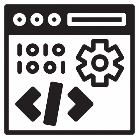 Coding Ui Web Seo Design Code Programming Icon Download On