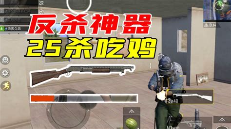 和平精英：被低估的一把喷子，s1897开枪就秒，25杀吃鸡！腾讯视频