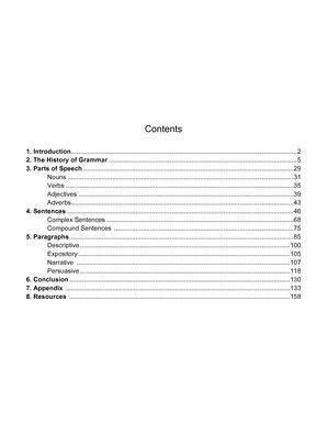 Example Of Table Contents Page Apa Style Cabinets Matttroy