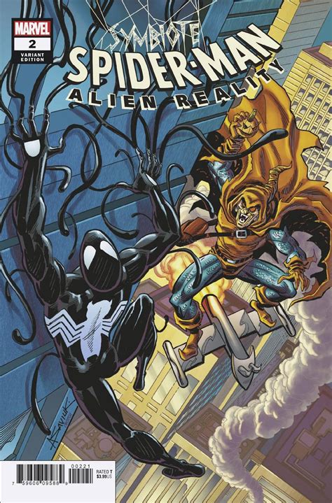Symbiote Spider Man Alien Reality 2 Saviuk Variant Of 5 Comichub