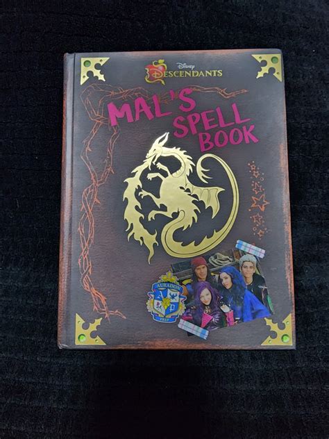 Descendants Mal S Spell Book Hobbies Toys Books Magazines Fiction Non Fiction On Carousell