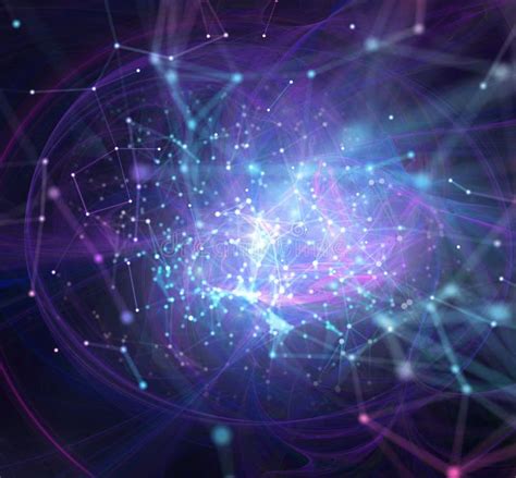 Abstract Internet Connection Network Background With Motion Effects