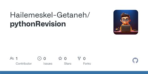 Github Hailemeskel Getanehpythonrevision
