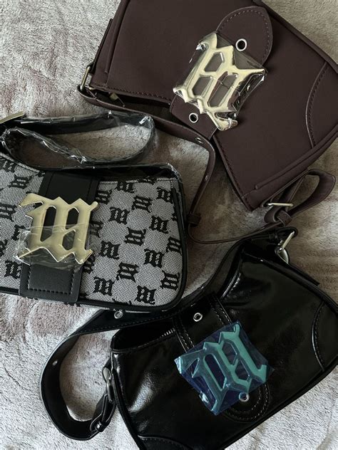 НОВА сумка Misbhv чорна коричнева Y2k готична трендова клатч месенджер 799 грн Сумки через