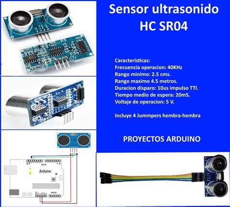 Sensor HC SR Ultrasonido