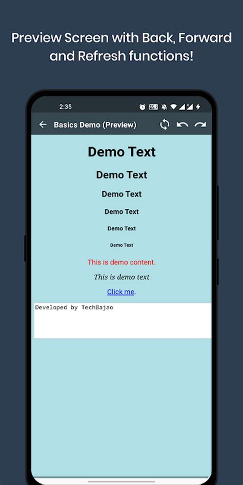 Html Creatortester Apk สำหรับ Android ดาวน์โหลด
